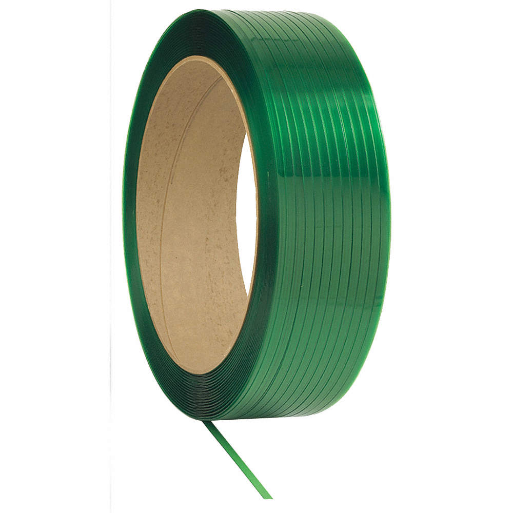 Fleje de Plastico Poliester 3/8" Verde - Grainger México | Seguridad ...