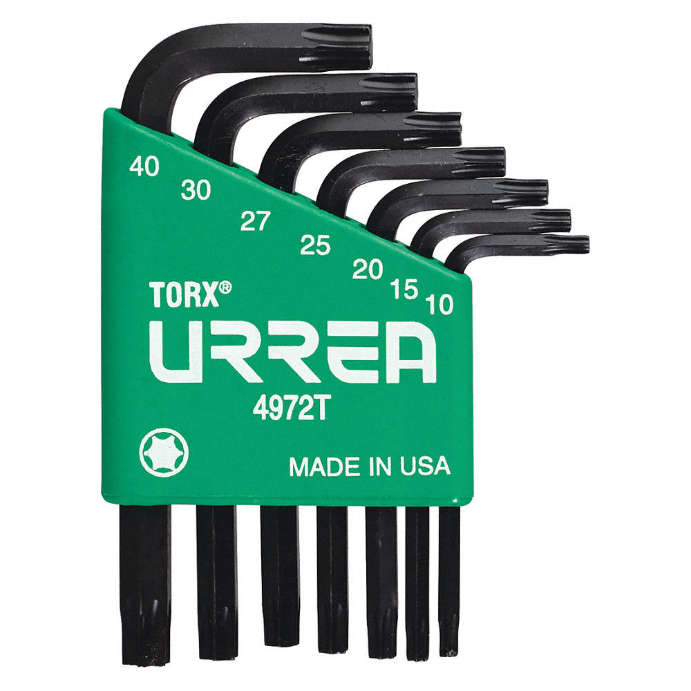 Juego de Llaves Torx 7 piezas Forma L Acero - Grainger México ...